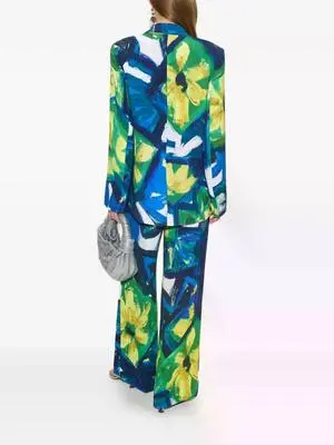 SIMONMILLER Abstract Floral Print Trousers