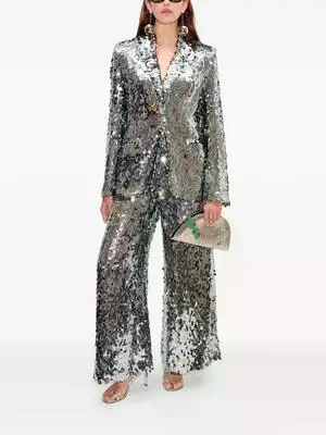 SIMONMILLER Nella Sequin-embellished Trousers