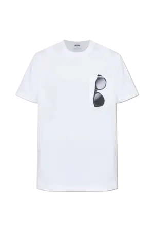Moschino T-shirt With Pocket - White