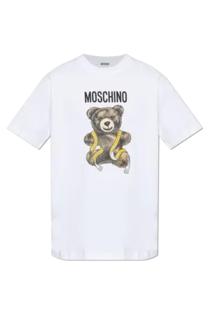 Moschino T-shirt With Print - Black
