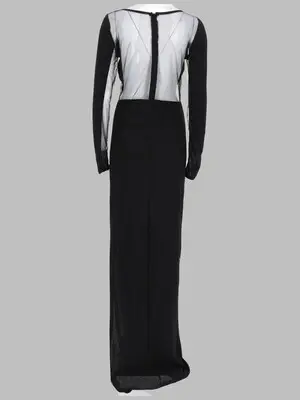 JOSHE Abito Lungo Con Inserti In Tulle
