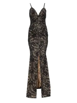 JOSHE Abito In Pizzo - Black