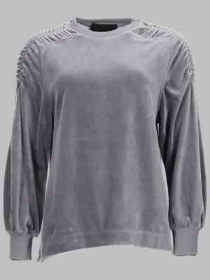 Alberta Ferretti Velour Sweatshirt