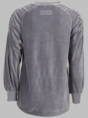 Alberta Ferretti Velour Sweatshirt