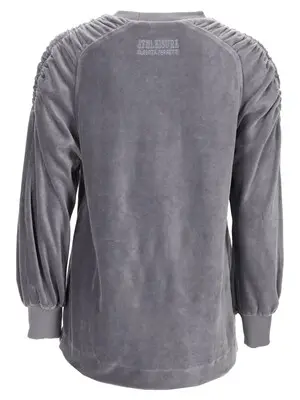 Alberta Ferretti Velour Sweatshirt