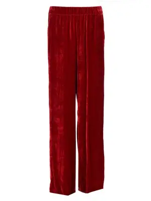 P.a.r.o.s.h P. A.r. O.s. H. Pantalone In Viscosa Misto Seta - Red