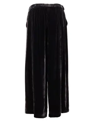 P.a.r.o.s.h Viscose Blend Silk Trousers - Brown