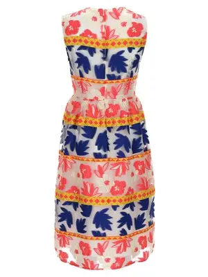 P.a.r.o.s.h Printed Cotton Midi Dress
