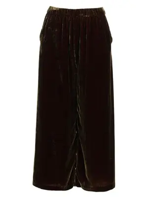 P.a.r.o.s.h P. A.r. O.s. H. Pantalone In Viscosa Misto Seta - Multicolour