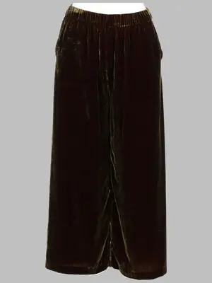 P.a.r.o.s.h Velvet Silk Blend Trousers