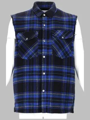 DEPARTMENT 5 Camicia Gilet In Misto Lana