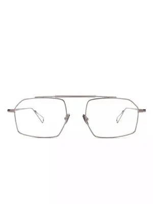 AHLEM Royale Geometric-frame Eyeglasses - Silver