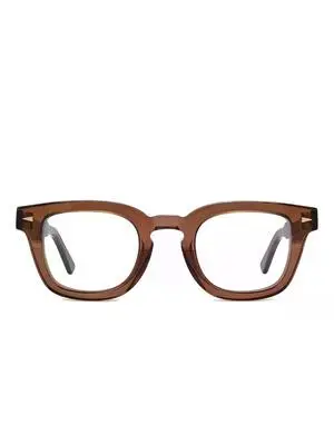 AHLEM Champ De Mars Square Eyeglasses - Brown