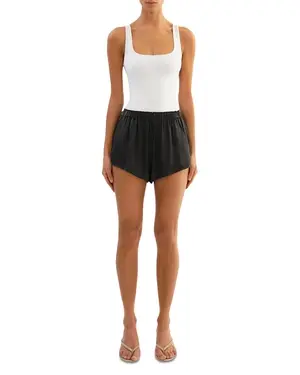 LAMARQUE Melina Satin Micro Shorts