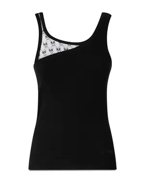 Pinko Cupboard Ribbed Tank Top