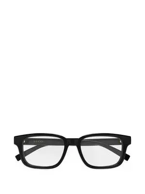 Gucci Rectangle Frame Glasses - Black