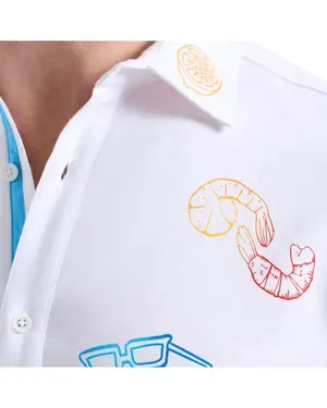 Robert Graham Out Of Office Short Sleeve Knit Shirt