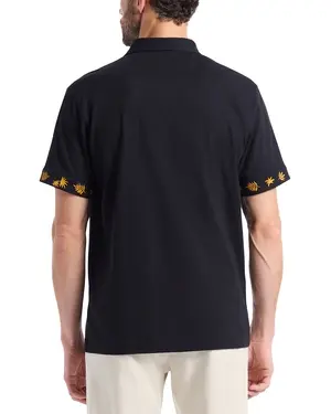Robert Graham Golden Jungle Short Sleeve Knit Shirt