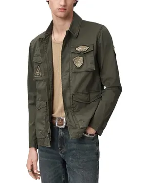 John Varvatos Kade Field Jacket With Patches