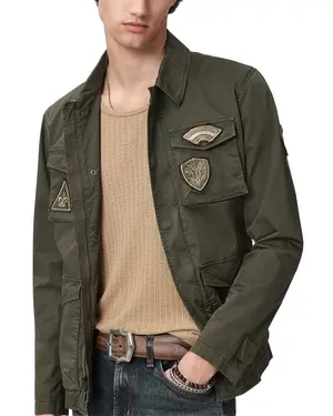 John Varvatos Kade Field Jacket With Patches