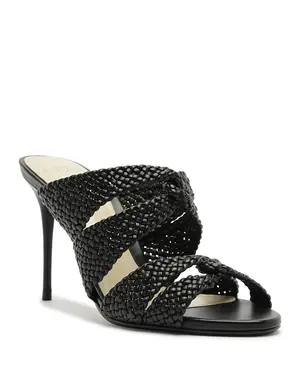 ALEXANDRE BIRMAN Sabrina 85 Sandals - Black