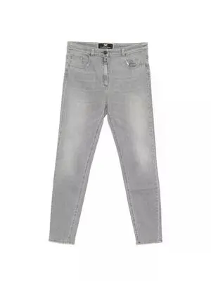 Elisabetta Franchi Logo Plaque Skinny Jeans