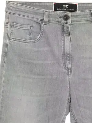 Elisabetta Franchi Logo Plaque Skinny Jeans