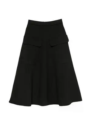 PSOPHIA A-line Midi Skirt