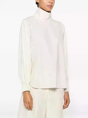 PSOPHIA Raglan-sleeve Cotton Blouse