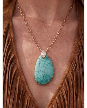 Ettika Cubic Zirconia & Pendant Necklace