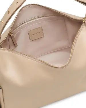 Marc Jacobs Scene Large Leather Shoulder Bag - Light Slate