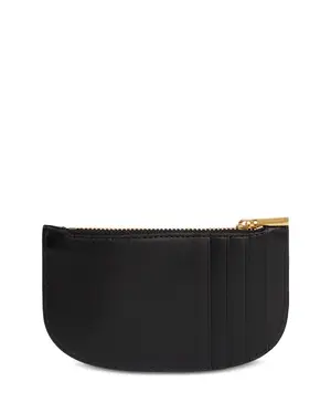 Vince Half Moon Leather Card Case