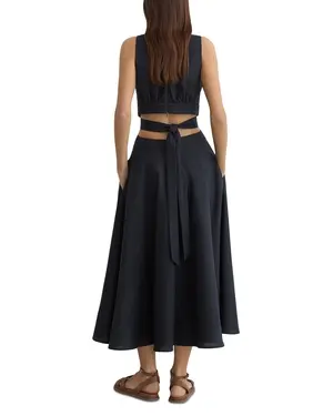 REISS Hazel Cutout Dress