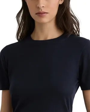 REISS Livy Short Sleeve Top