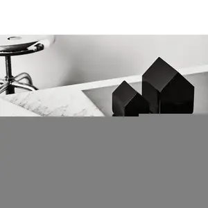 KOSTA BODA Kosta House Small Figurine - Black