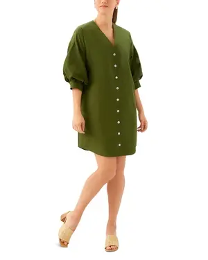Karen Kane Lantern Sleeve Shirtdress