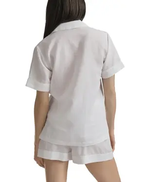 Polo Ralph Lauren Linen & Cotton Short Sleeve Pajama Set