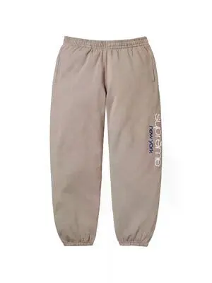 Supreme Logo-print Track Pants - Neutrals
