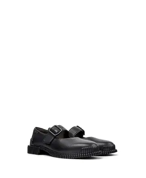 Camper Pix Leather Mary Jane - Black