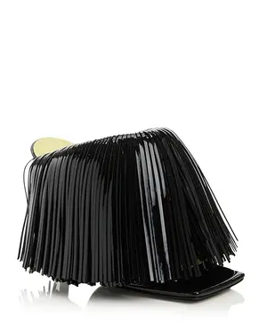 Givenchy Boudoir Fringed Sandals - Black