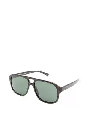 Gucci Tortoiseshell-effect Sunglasses