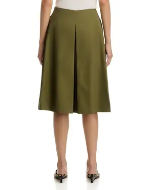 ZANKOV Pleated Cotton Shorts