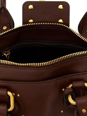 Chloé Paddington Small Leather Shoulder Bag - Brown