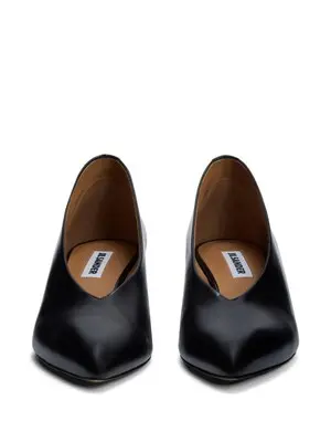 JIL SANDER Arc Leather Pumps