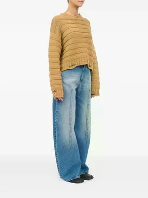 MAISON MARGIELA Distressed Wool Jumper