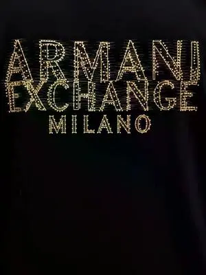 Armani Exchange Logo-motif Short-sleeve Polo Shirt