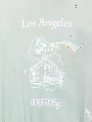 PALY Distressed Graphic-print T-shirt