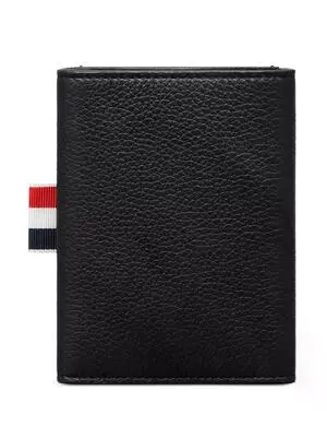 Thom Browne Soft Pebble Grain Trifold Wallet - Black