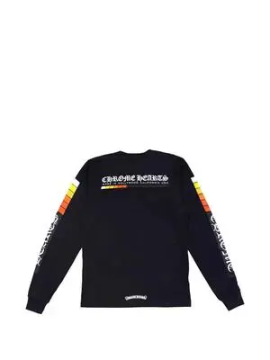 Chrome Hearts Turbo Logo Print T-shirt