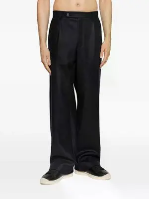JIL SANDER Pleated Wool Trousers